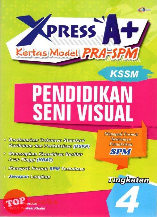 [topbooks Cemerlang] Xpress A Kertas Model Pra Spm Pendidikan Seni
