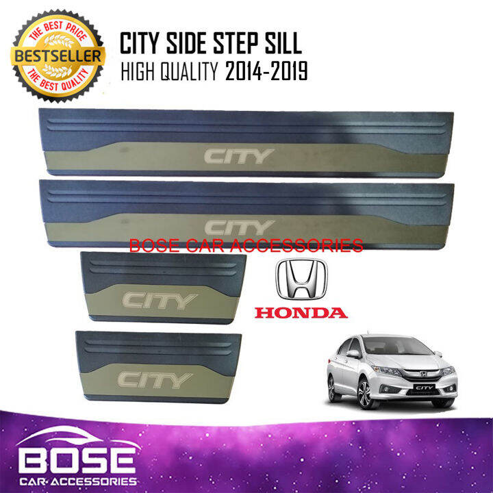 Side Step Sill for Honda City 2014 2015 2016 2017 2018 2019 2020 / 2021 ...