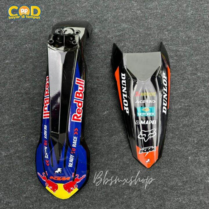 Spakbor Depan Belakang KTM 250 Sixdays Dan Striping | Lazada Indonesia