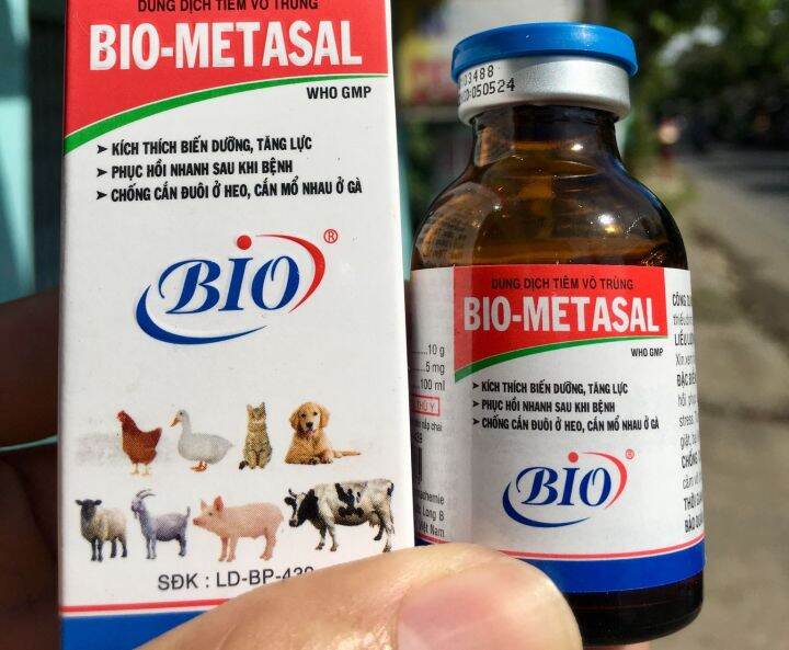 [Giá rẻ] Bio Metasal 20ml giúp tăng lực, mau phục hồi sau bệnh cho trâu ...