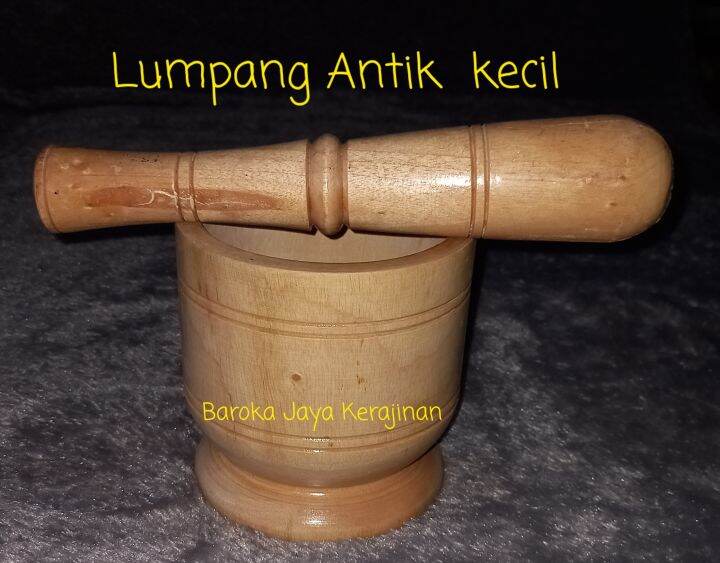 Lumpang Kayu Antik 12 cm | Lazada Indonesia