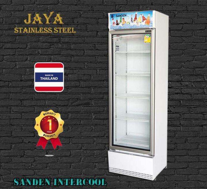 (JAYA FREEZER) SANDEN INTERCOOL - Beverage Display Cooler SEA-0405 | Lazada
