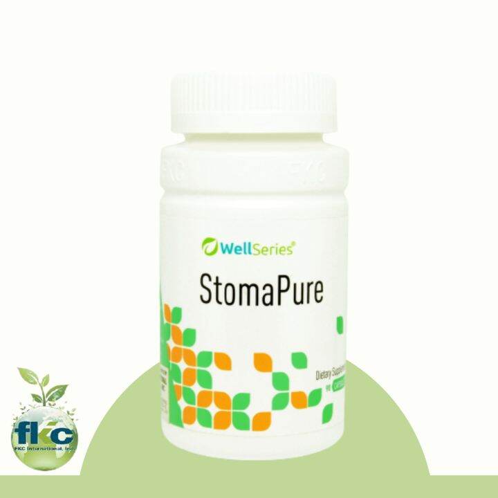 STOMAPURE 90caps/bot (FKC WellSeries) Gastric Ulcer, Bloating, Nausea ...
