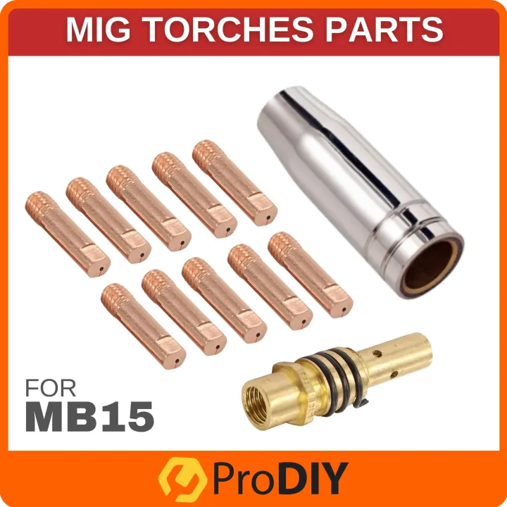 MB15 MIG CO2 Welding Torch of Conical Nozzle / Shield Cup / Gas Nozzle | Lazada