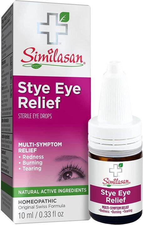 Similasan Stye | Eye Multi-Symptom Relief Eye-Drops (0.33 fl.oz / 10ml ...