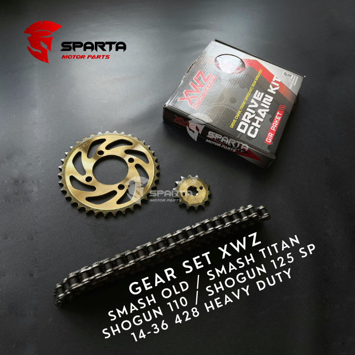 GEAR GIR SET GIR PAKET SMASH NEW SMASH TITAN SHOGUN 125 SP SHOGUN 110 SMASH LAMA XWZ | Lazada ...