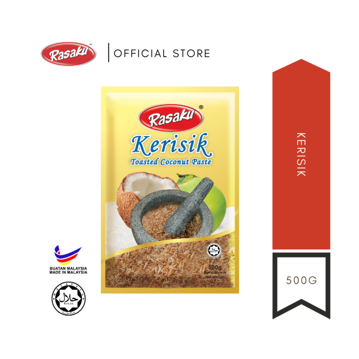 RASAKU Toasted Coconut Paste/ Kerisik 500g (1 Unit) | Lazada