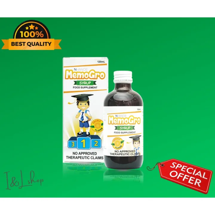 NHANCE MEMO GRO for Kids 1-12yrs old by Nworld | Lazada PH