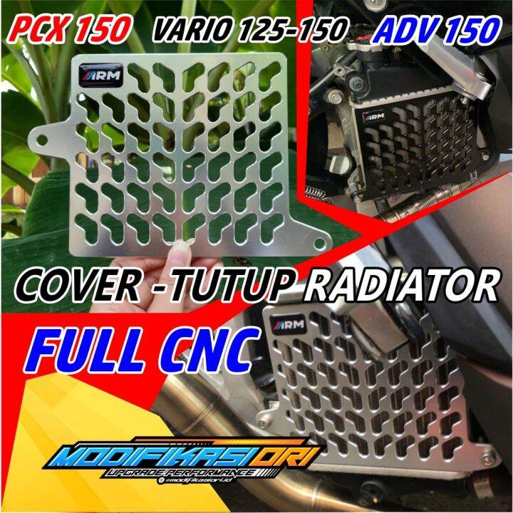 Cover Tutup Radiator PCX Vario 125 Vario 150 ADV CNC | Lazada Indonesia
