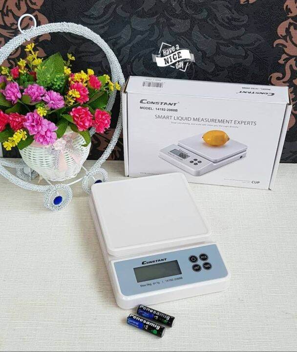 Alat Timbang Elektronik 5 KG 14192-2088B Timbangan Dapur | Lazada Indonesia