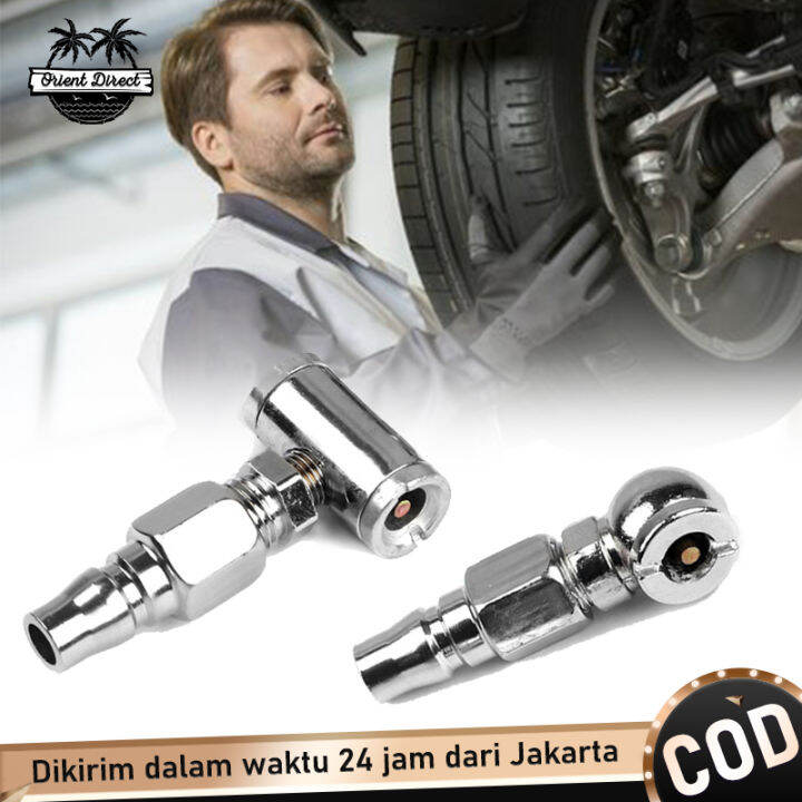 Air Chuck Keong CR-V Nozzle Pompa Angin Kepala Bulat Bahan Besi Untuk ...