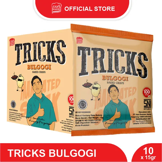 Tricks Crisps 10 x 15g KIMCHI – Potato Baked Crisps | Lazada Indonesia