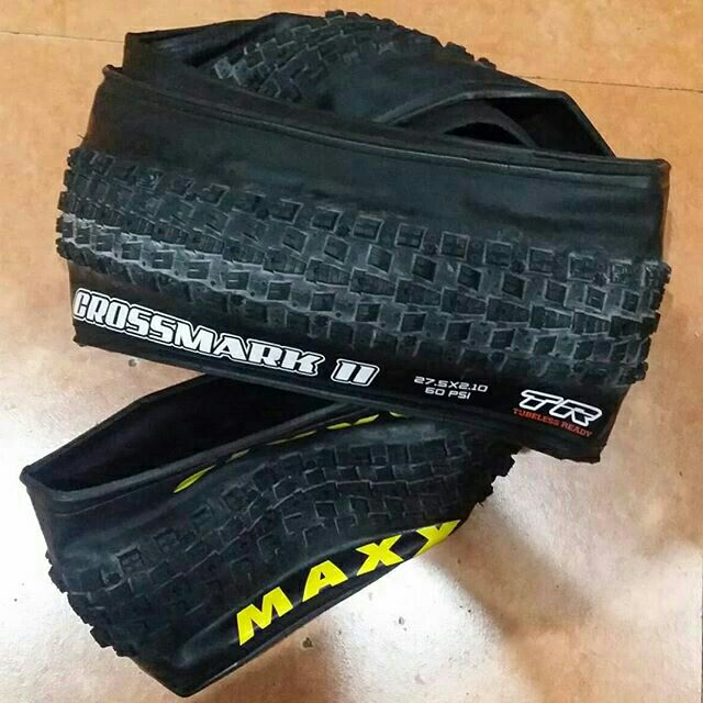 Maxxis Crossmark II Folding Tubeless Ready Tire 27.5 x 2.10 / 29 X 2.25 TR (EACH) | Lazada PH