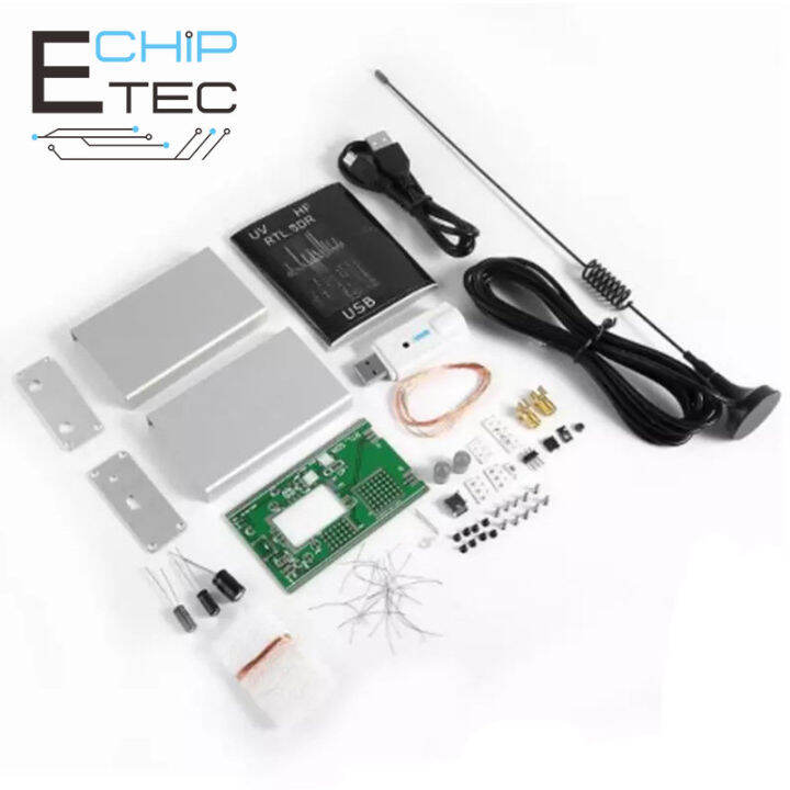 1 cái vô tuyến nghiệp dư Receiver 100kHz-1.7GHz Full Band UV HF RTL-SDR ...
