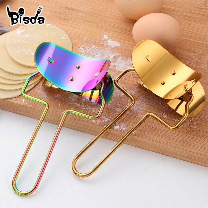 Dough Presser Dumpling Maker Stainless Steel Dumpling Kitchen Utensils ...