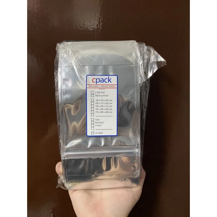【In Stock】 cpack stand up food pouch ziplock Cookie Pastry Food Plastic ...