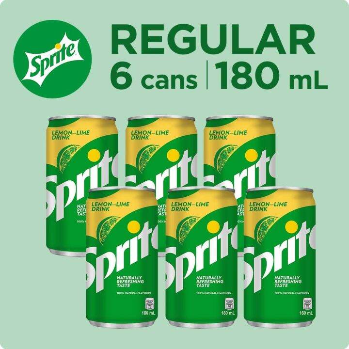 Sprite Mini Cans 180ml Multipack | Lazada PH