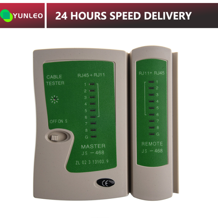 Cable tester RJ45/RJ11/ RJ12/ CAT5 network cable tester, network repair ...