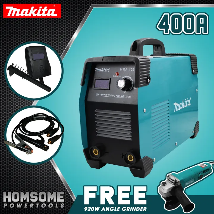 MK MMA-400 Welding Machine + MK 9523B Angle Grinder | Lazada PH