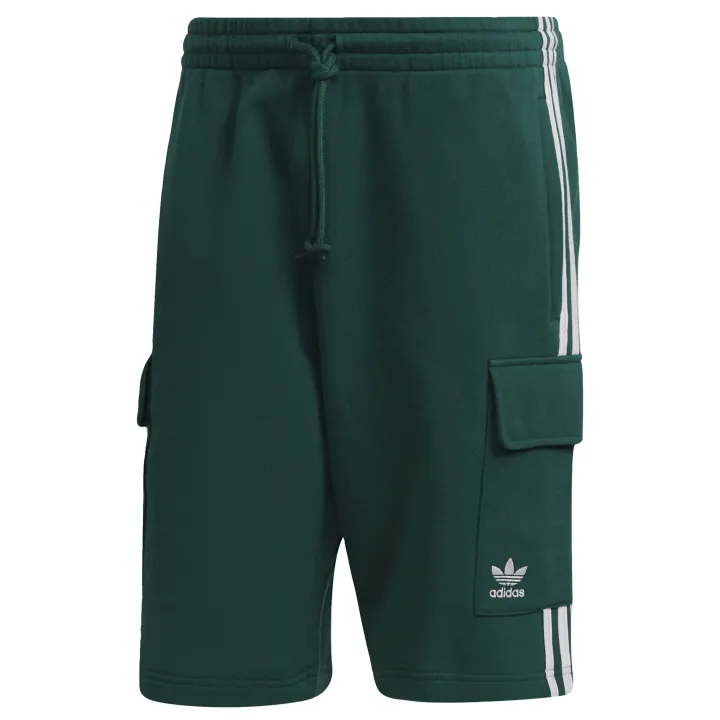 adidas ORIGINALS Adicolor Classics 3-Stripes Cargo Shorts Men Green ...