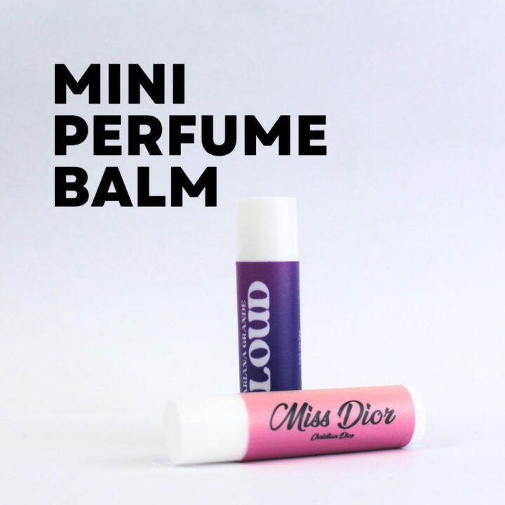 New Packaging Solid Perfume Balm Pure Oil Inspired Perfume Scents Mini ...
