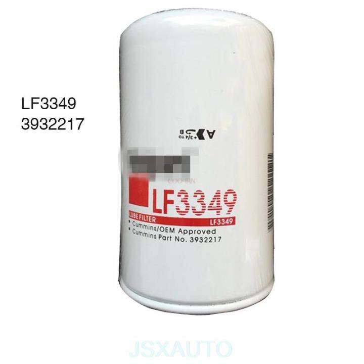 Excavator parts oil filter Fleetguard LF3349 Cummins LF3806 LF3959 oil ...