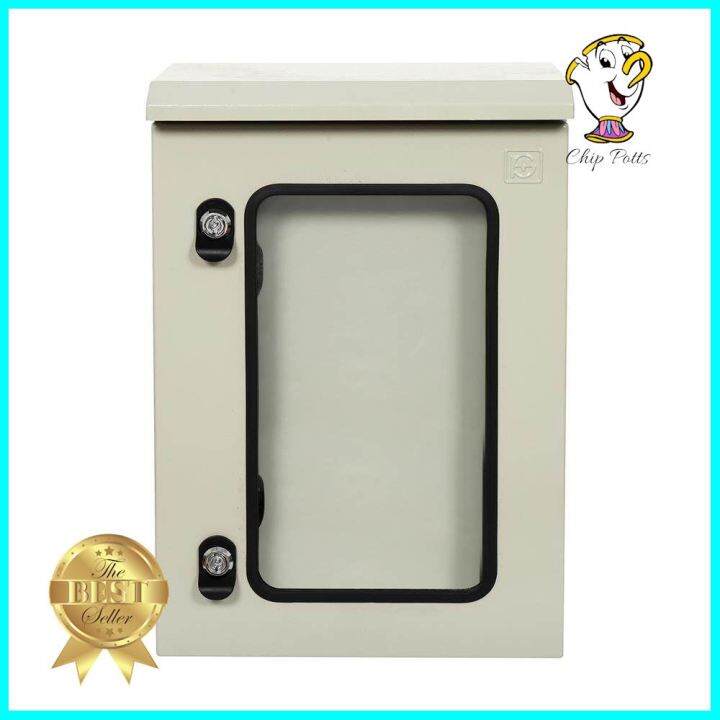 ตู้เหล็กกันน้ำแบบกระจก SIM 50X35X20 ซม.WATERPROOF ELECTRICAL ENCLOSURE ...
