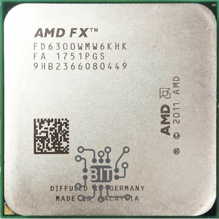 1 AMD FX-Series FX6300 FX 6300 3.5 Ghz Six-Core CPU Processor ...