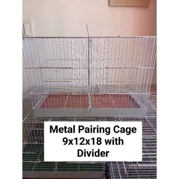 Cage Metal Pairing 9x12x18 inches with Divider☚ | Lazada PH
