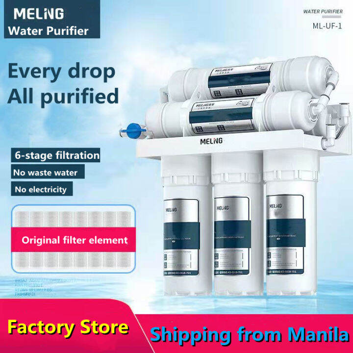 Water Purifier - 5-6 Stages Ultrafiltration Water Purifier Complete Set ...