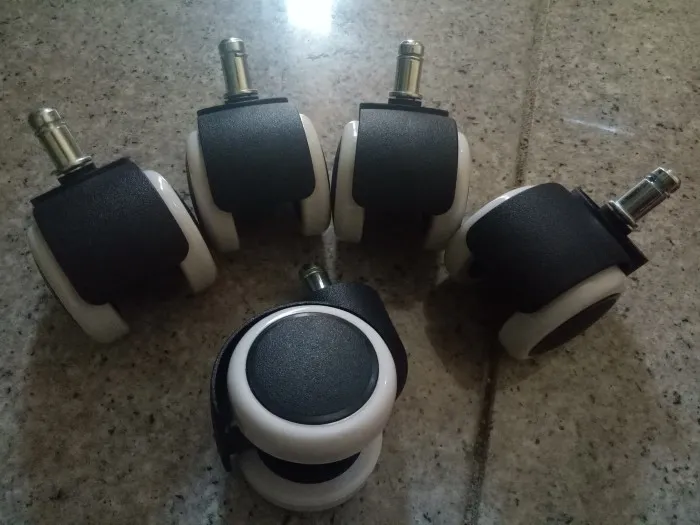 Sparepart Roda Kursi kantor bahan Piu (Warna putih) kuat dan Awet ...