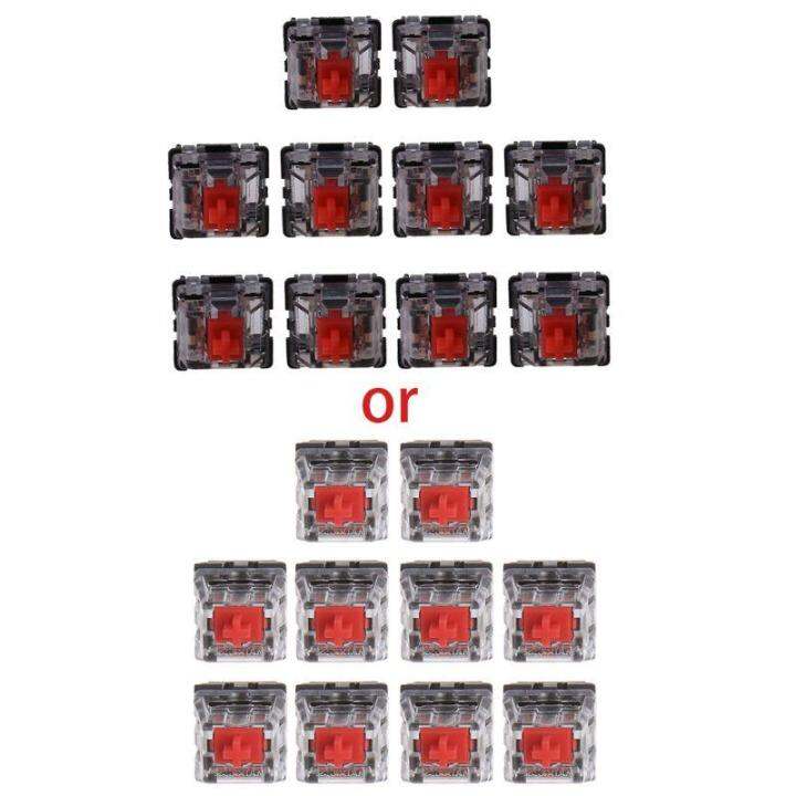10Pcs 3 Pin Mechanical Keyboard Switch RED for Cherry MX Keyboard ...