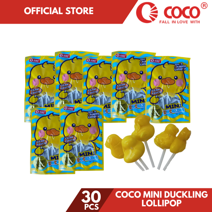 COCO Mini Duckling Lollipop 30's | Lazada PH
