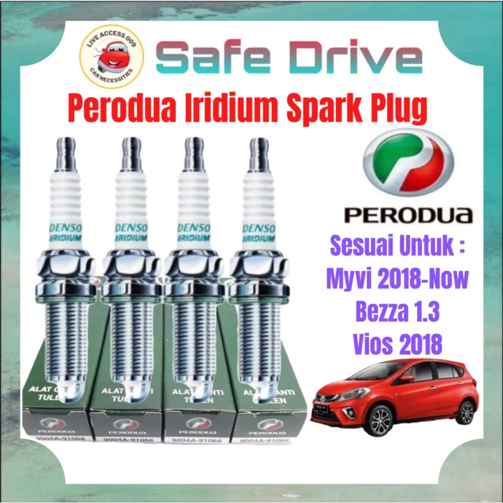 LA Original Perodua Iridium Spark Plug - Vios 2018 / Bezza 1.3 / Myvi ...