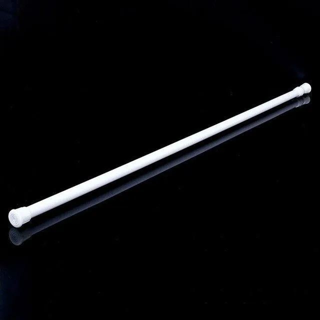 Adjustable Curtain Rod Metal Spring Loaded Bathroom Bar Shower ...