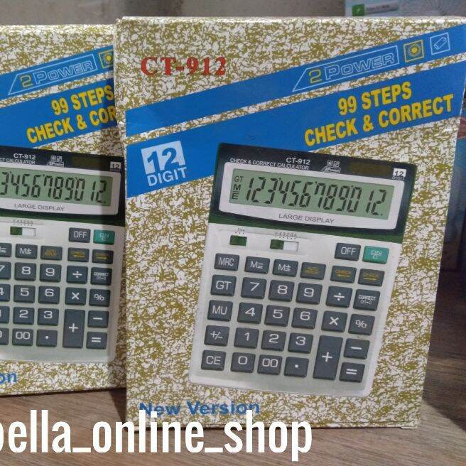 Electronik kalkulator Citizen CT-912 | Lazada Indonesia