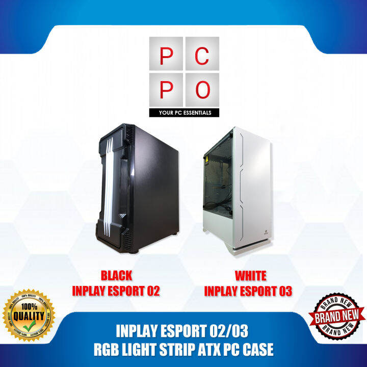 INPLAY ESPORT 02/03 RGB LIGHT STRIP ATX PC CASE | Lazada PH