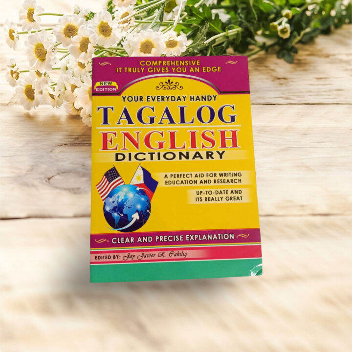 Tagalog English Dictionary By:Jay Javier R.Pahilig | Lazada PH