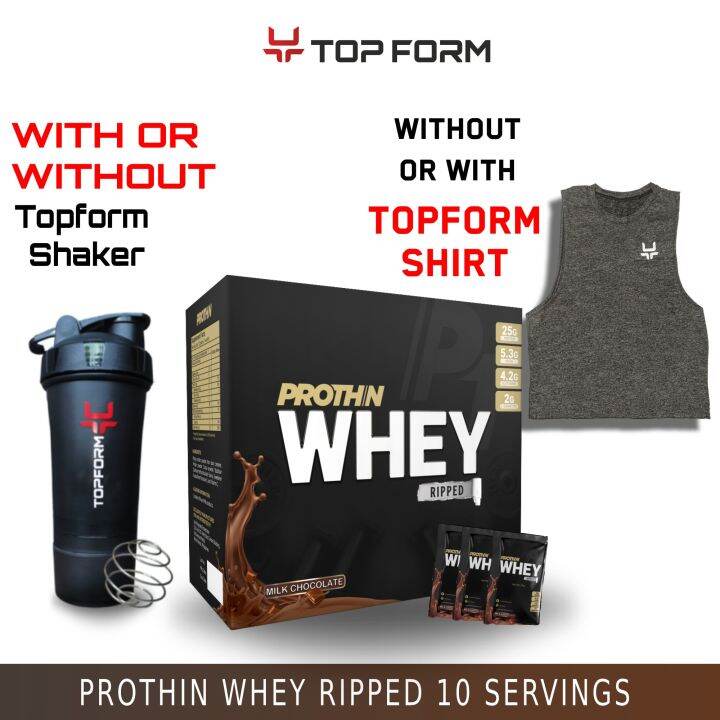 PROTHIN WHEY RIPPED 10 Servings | Lazada PH