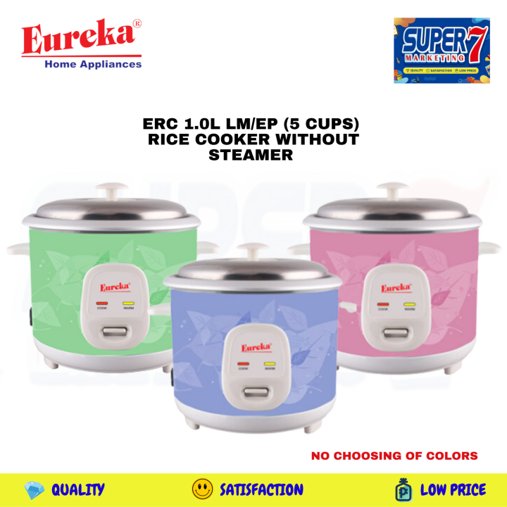 EUREKA ERC 1.0L LM/EP (5 CUPS) RICE COOKER WITHOUT STEAMER - SUPER7 MARKETING ONLINE | Lazada PH