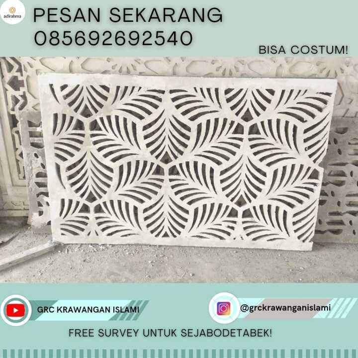 contoh dinding grc wa O8lima6-9269-2lima40 | Lazada Indonesia