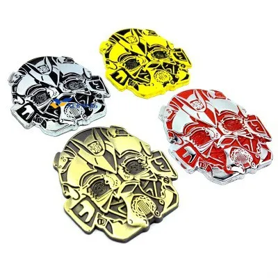 Metal Transformer Bumblebee Logo Car Rear Side Emblem Badge | Lazada