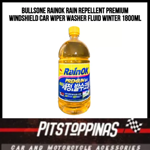 Bullsone RainOK RAIN REPELLENT PREMIUM WINDSHIELD CAR WIPER WASHER ...