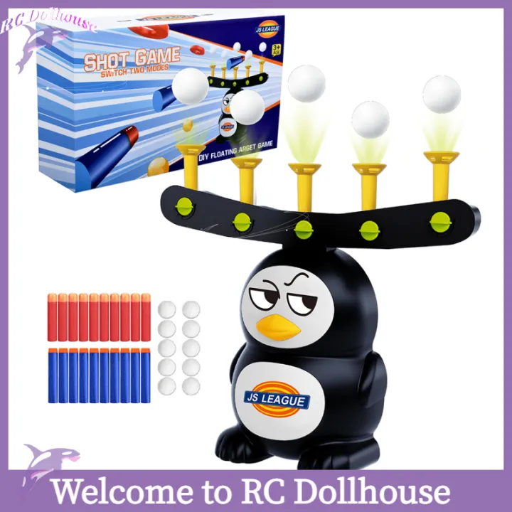 1 Box Glow In The Dark Shooting Games For Kids Floating Ball Targets ...