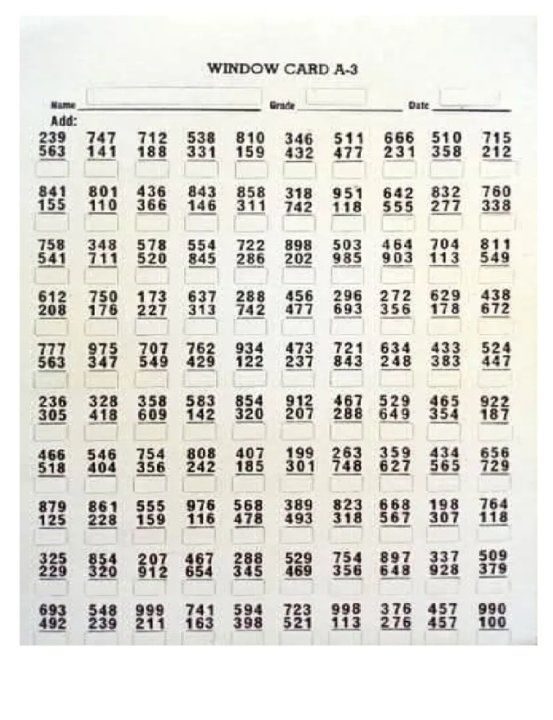 BFS Window Card A3 5pcs | Lazada PH