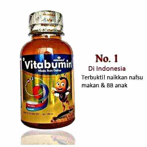 Vitabumin Madu extrak ikan gabus dan temulawak 130ml | Lazada Indonesia