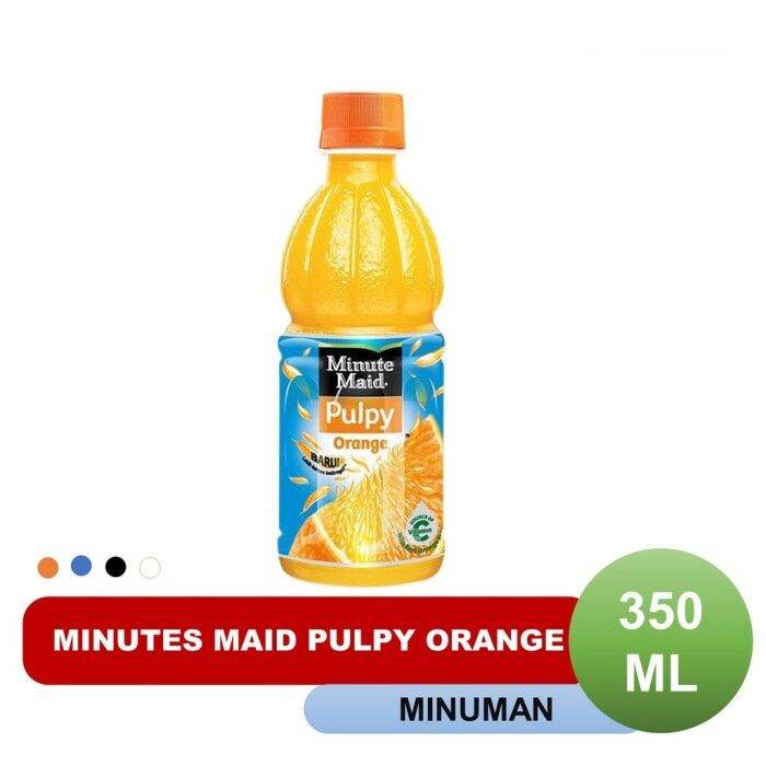 MINUTES MAID PULPY ORANGE 350 ML BTL | Lazada Indonesia