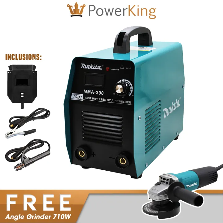 MK MMA-300(A) Welding Machine ( FREE MK 9553B Angle Grinder ) | Lazada PH