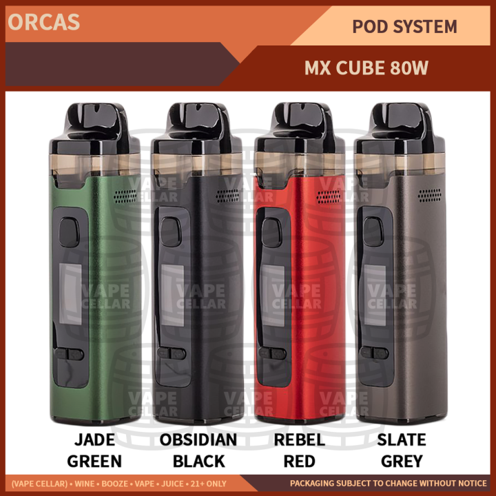 Orcas Mx Cube 80W Kit [ Vape Pod Kit ] | Lazada PH