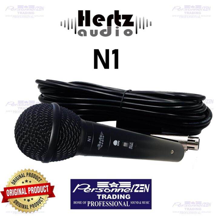 HzA HERTZ AUDIO N1 PROFESSIONAL DYNAMIC MICROPHONE | Lazada PH